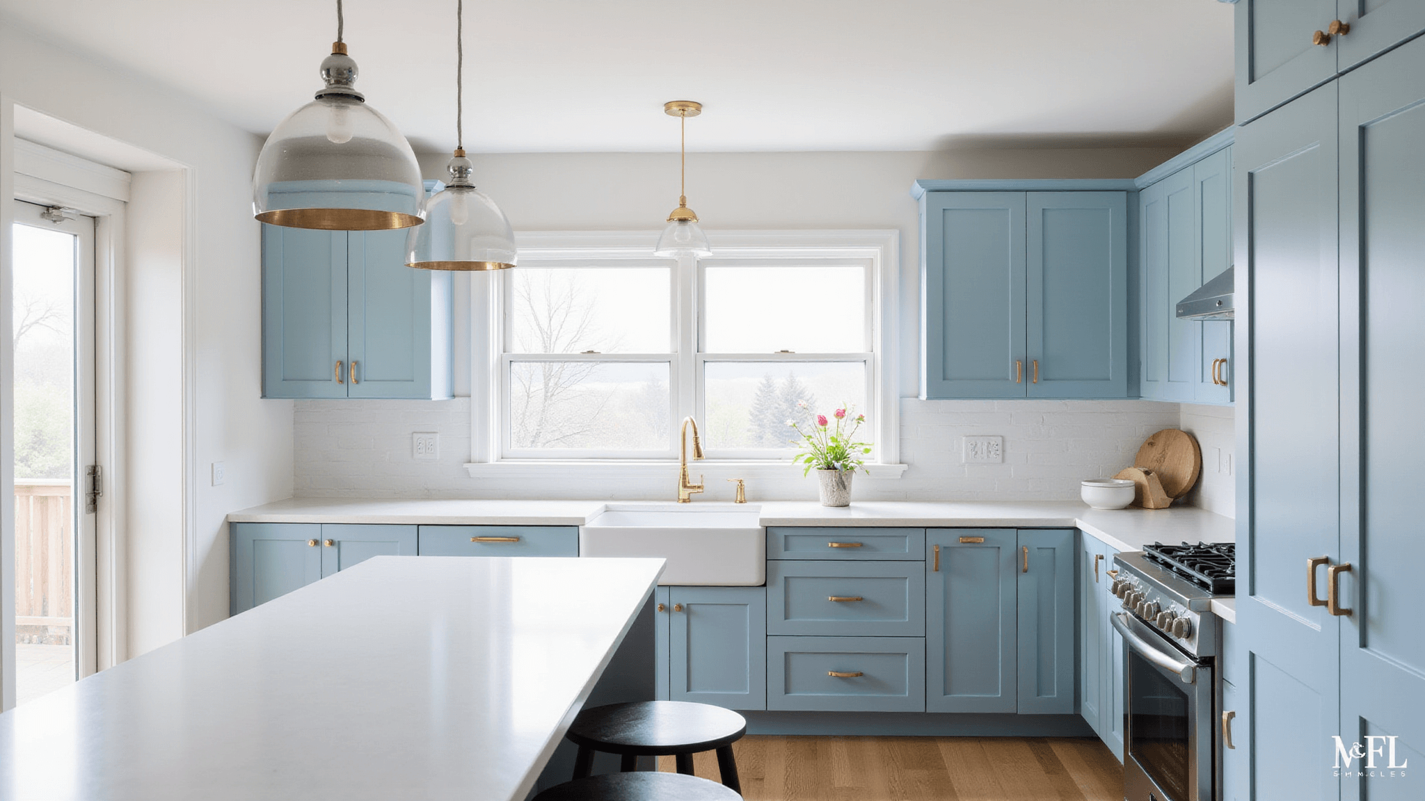 Transforming Your Kitchen with Light Blue Cabinets: A Comprehensive ...