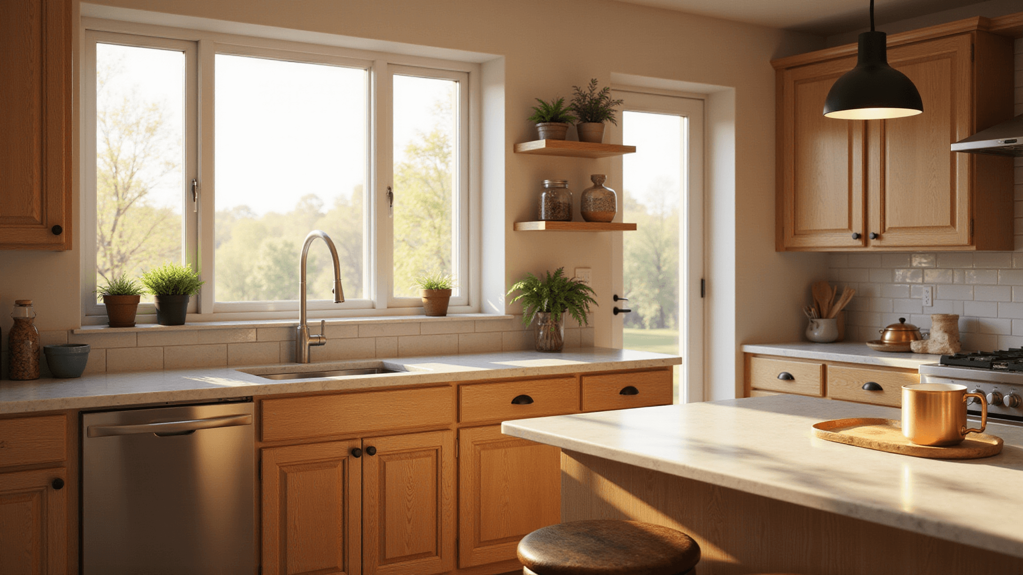 Natural Kitchen Cabinets: A Stunning Visual Guide to Transforming Your ...