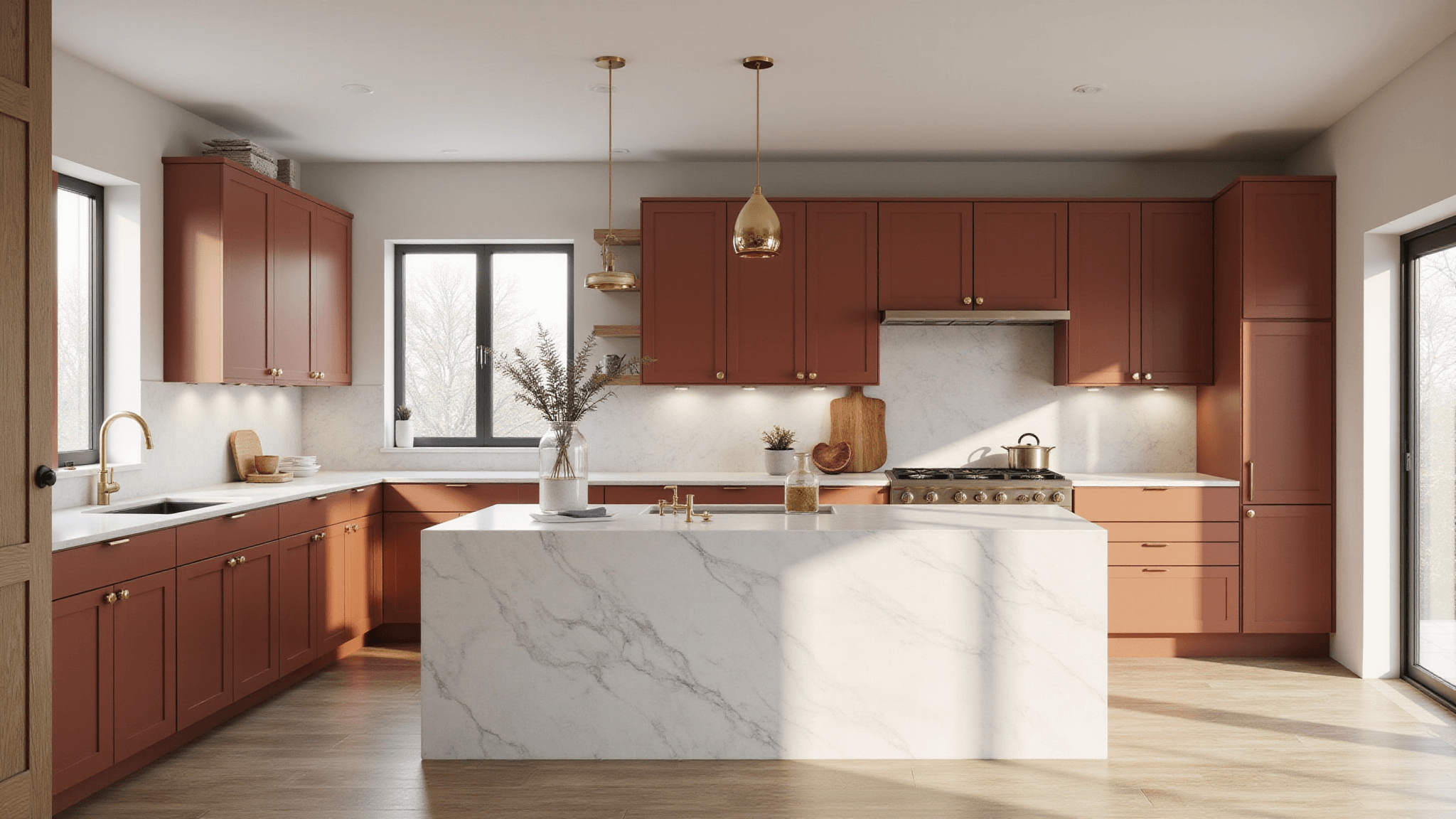 Terracotta Kitchen Cabinets: The Warm, Trendy Kitchen Makeover You Need ...