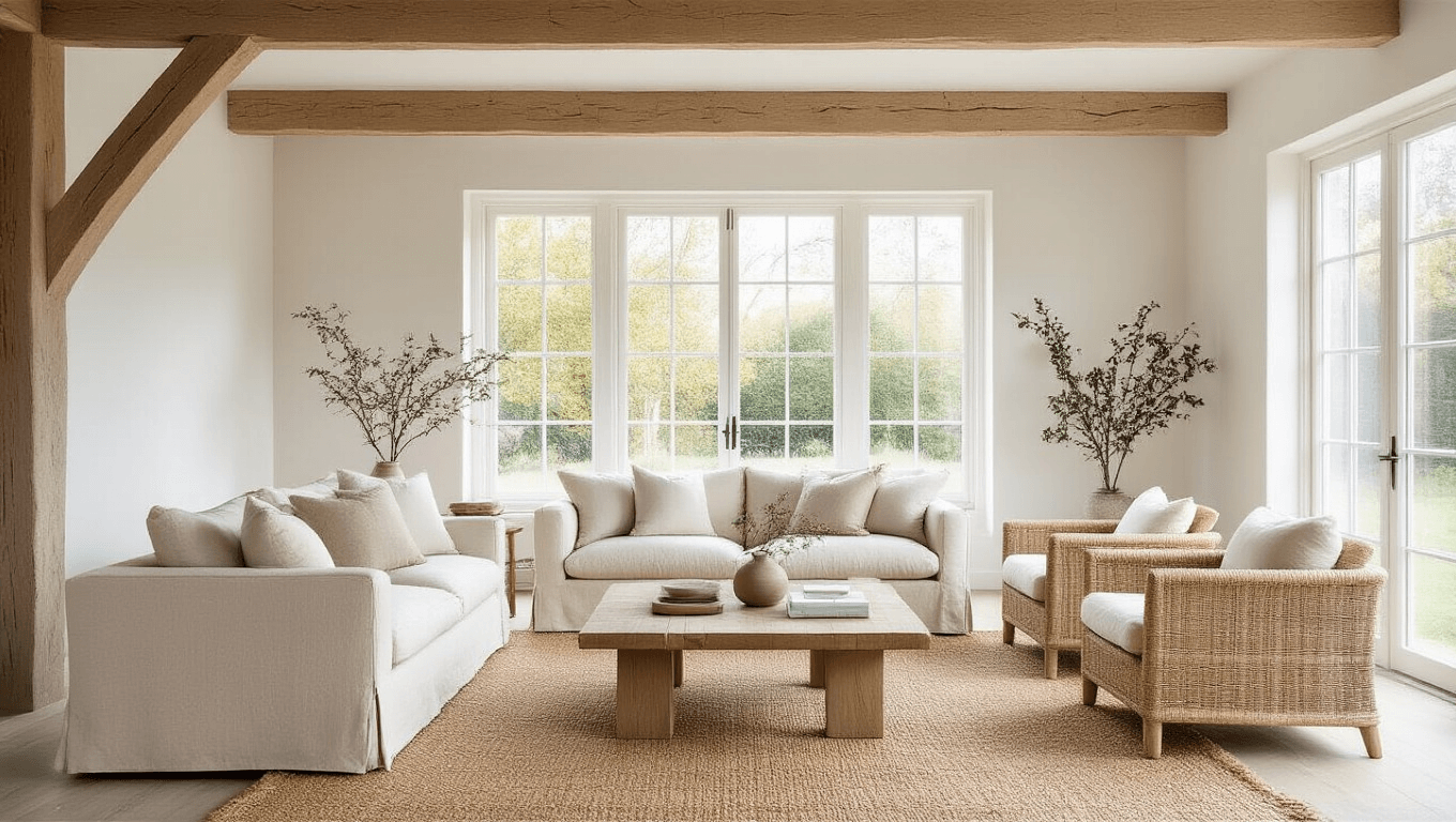 Minimalist Modern Cottage Living: Creating Serene, Uncluttered Spaces ...